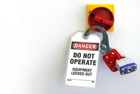 Maintenance sécurisée avec le système Lockout-Tagout